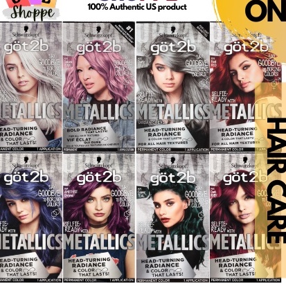 Got2b Metallic Permanent Hair Color, 1 Application | Shopee Philippines
