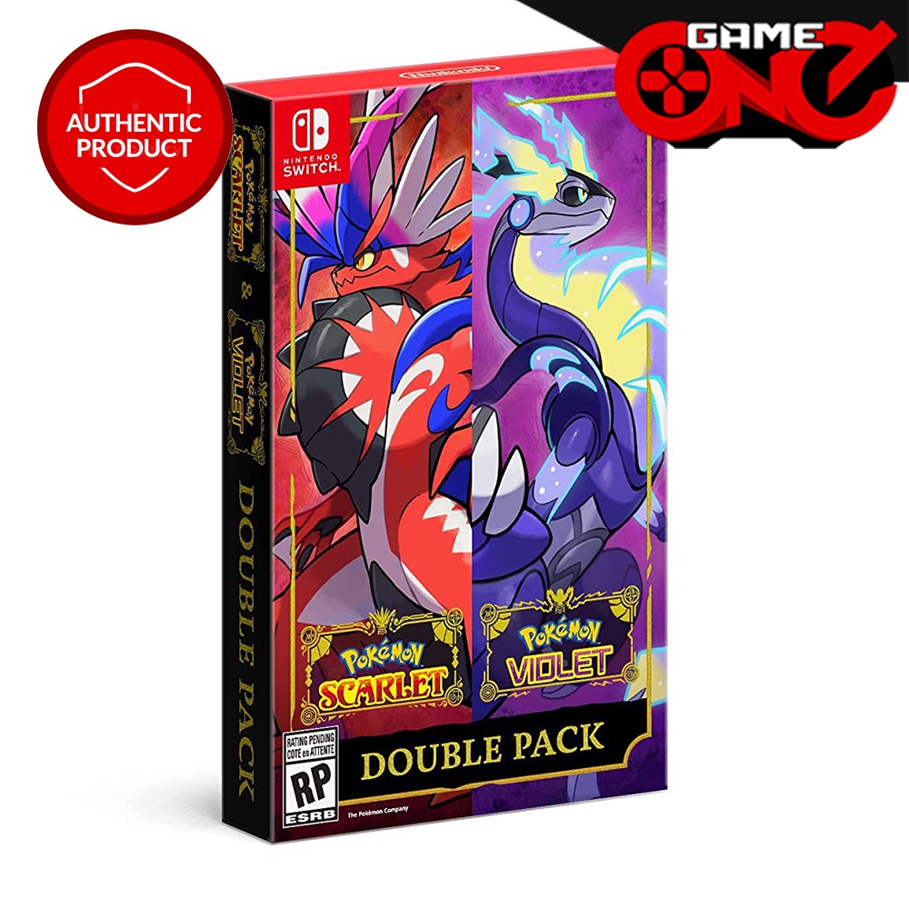 Nintendo Switch Pokemon Scarlet and Pokemon Violet Double Pack [MDE ...