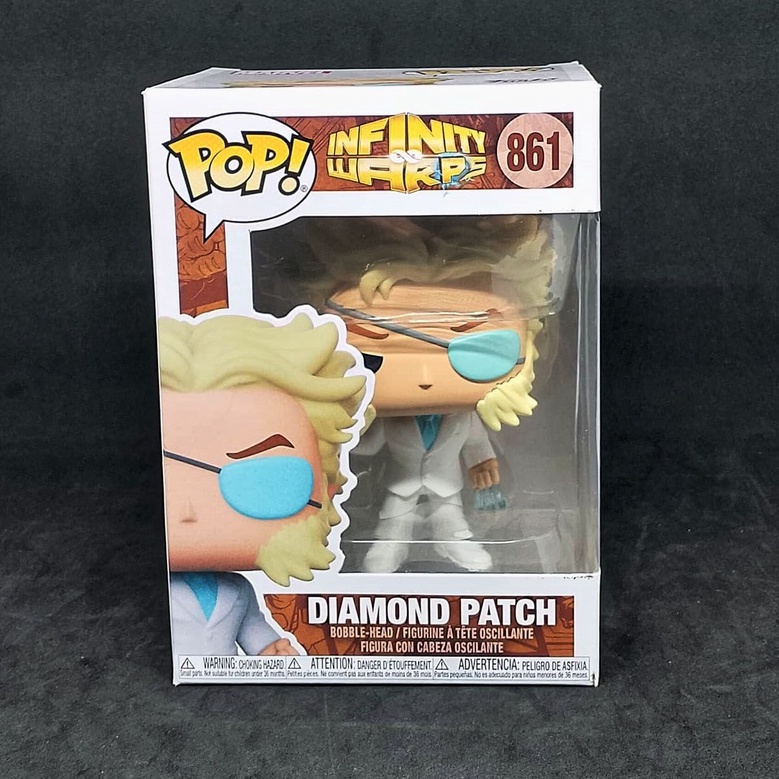 Funko POP! Infinity Warps #861 Diamond Patch | Shopee Philippines