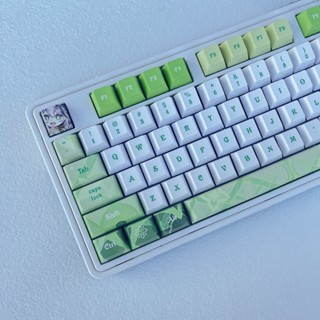 Genshin Impact Nahida Keycaps Cherry Profile Lesser Lord Kusanali Anime ...