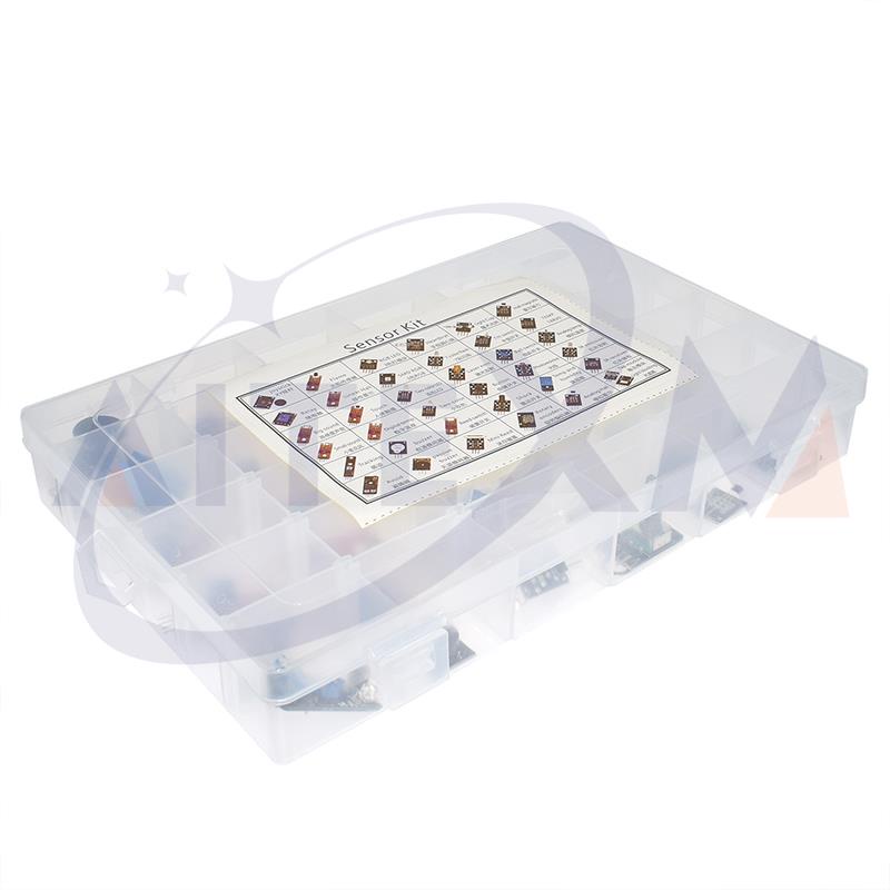 For Arduino 37 In 1 Sensor Kit With box 37 in 1 Sensors Modules Starter ...
