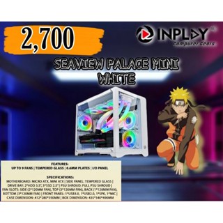 INPLAY SEAVIEW PALACE GAMING CASE ATX/MATX | Shopee Philippines