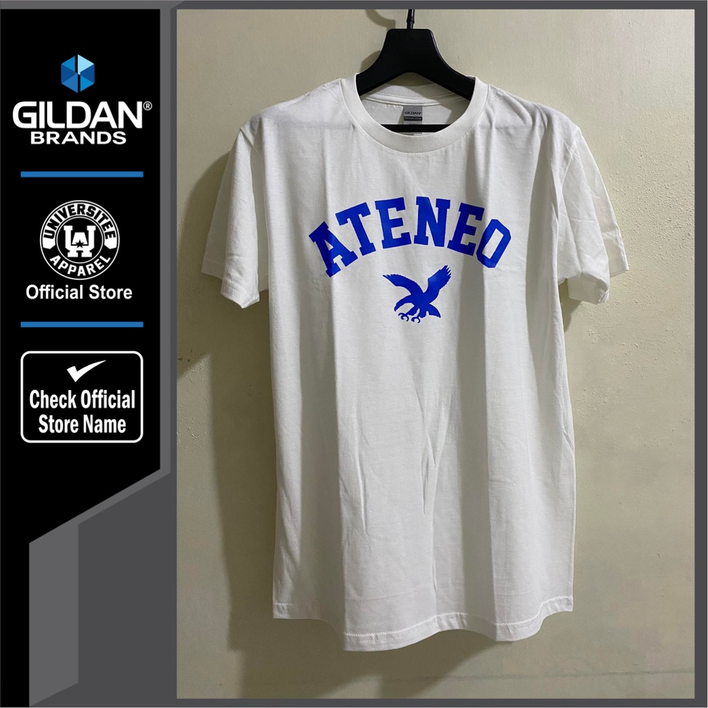 GILDAN Brand Ateneo School Shirt Team Ateneo Blue Eagles Shirt Ateneo ...