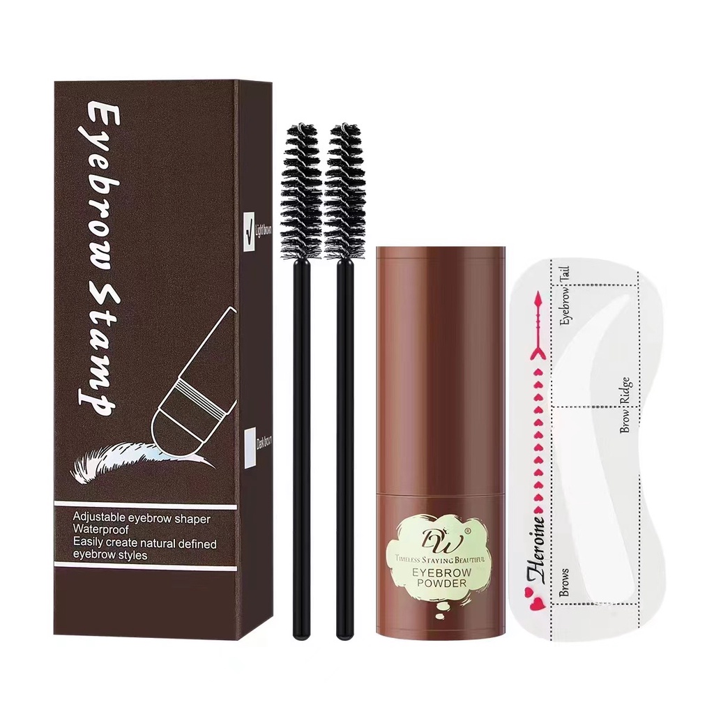 DW One-step eyebrow seal styling kit-eyebrow powder seal makeup Free ...