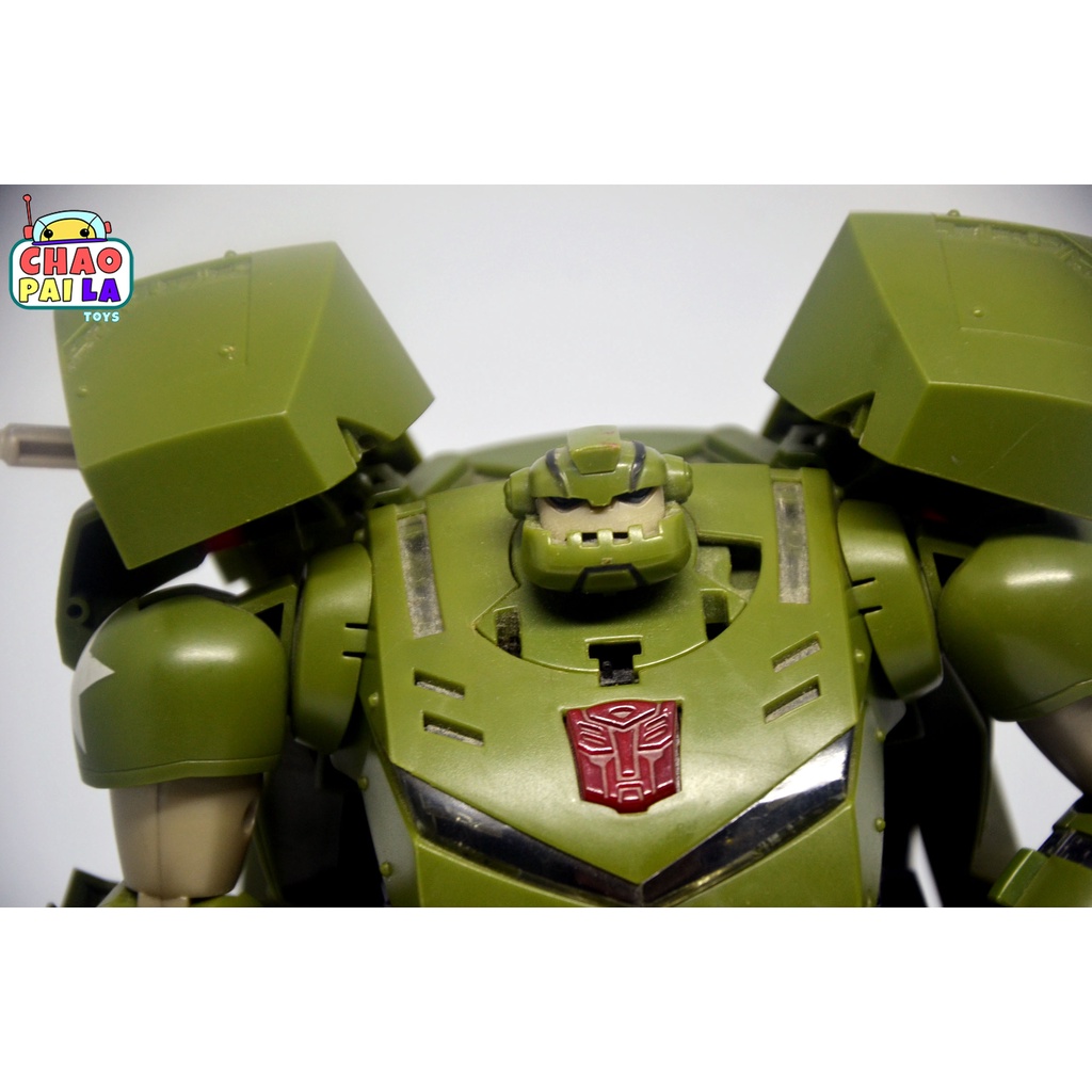 Transformers Bulkhead Leader Class Authentic Green Armored Infantry ...