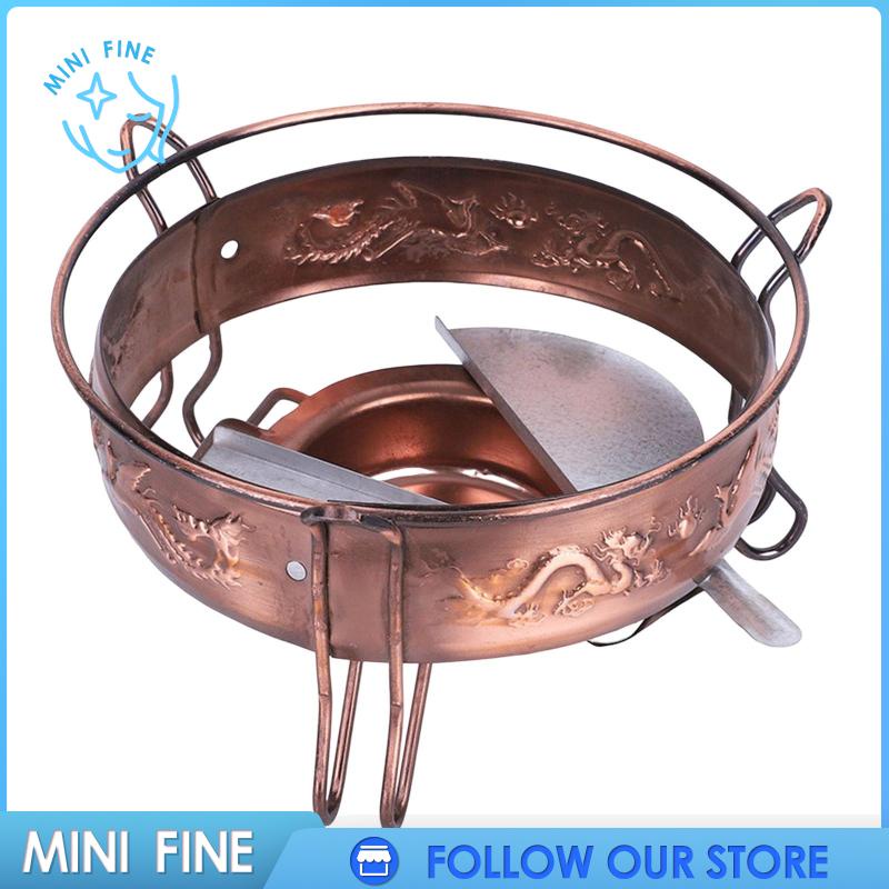 [ Portable Alcohol Pot Rack Spirit Burner Mini Stainless Steel Pot ...