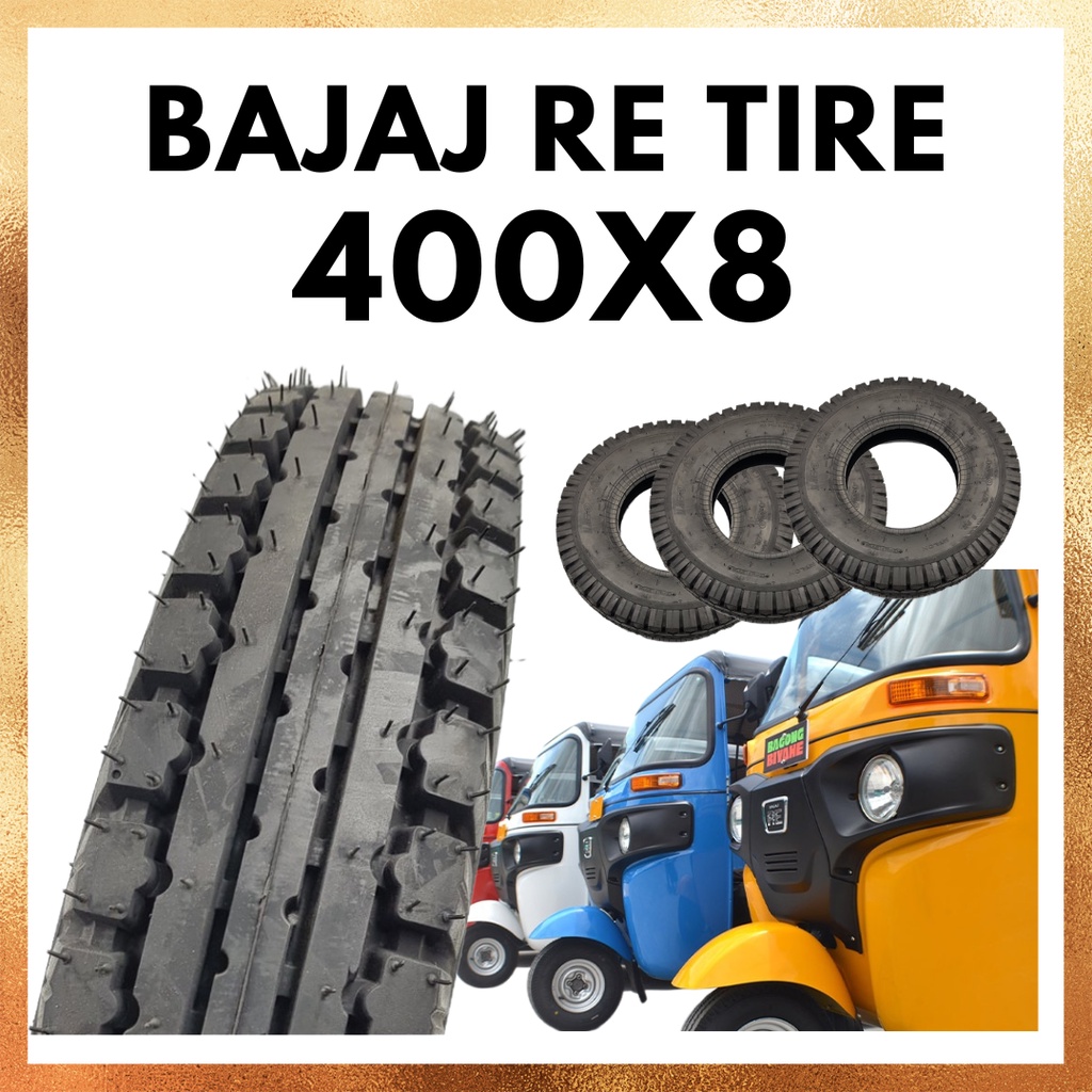 Tire Miller 400x8 for Bajaj Re | Shopee Philippines