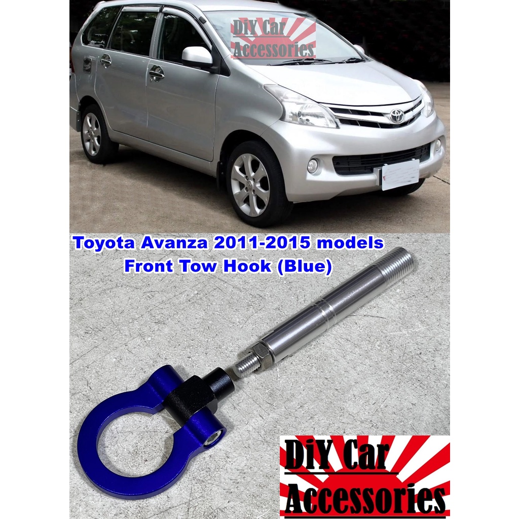 Toyota Avanza Front tow hook Blue (2011-2015) | Shopee Philippines