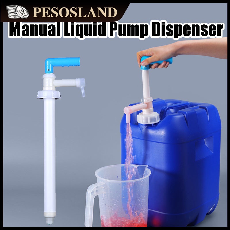 Manual Oil Pump Siphon Transfer Gas Oil Plastic Liquid Oil Pump ...