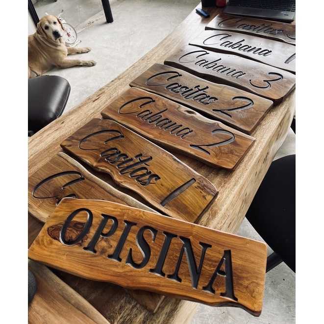 Rustic Personalized customized carved and wooden signage wood signs ...