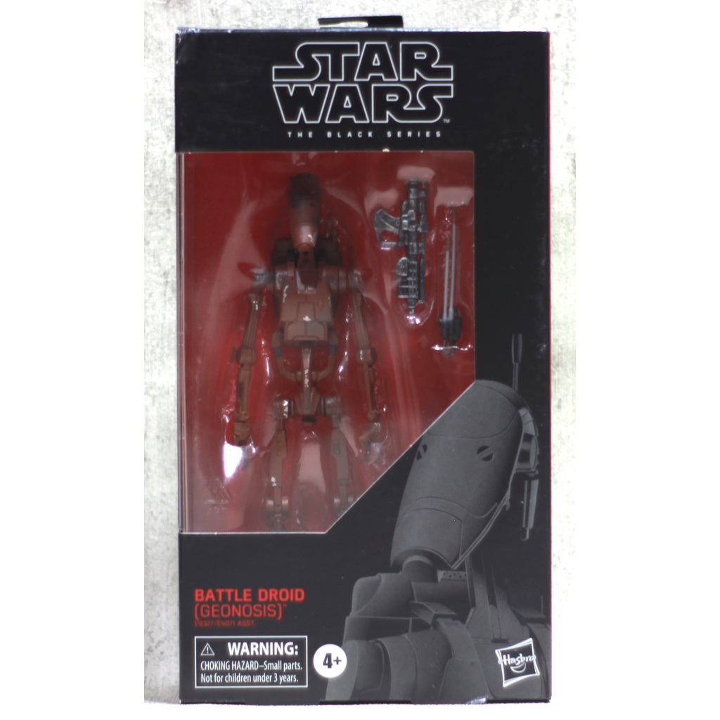 Star Wars The Black Series Geonosis Battle Droid | Shopee Philippines