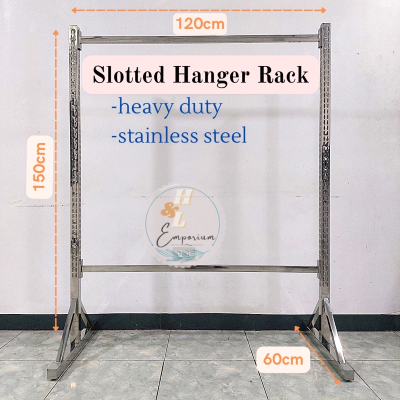 Stainless Slotted Post Hanger Rack Heavy Duty | Shopee Philippines