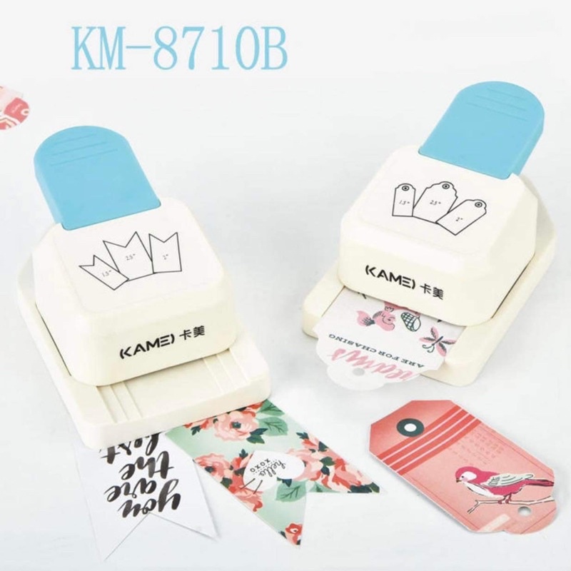 DIY Tag Hole Puncher Bookmark Abs Gift Paper Punch Tool Manual ...