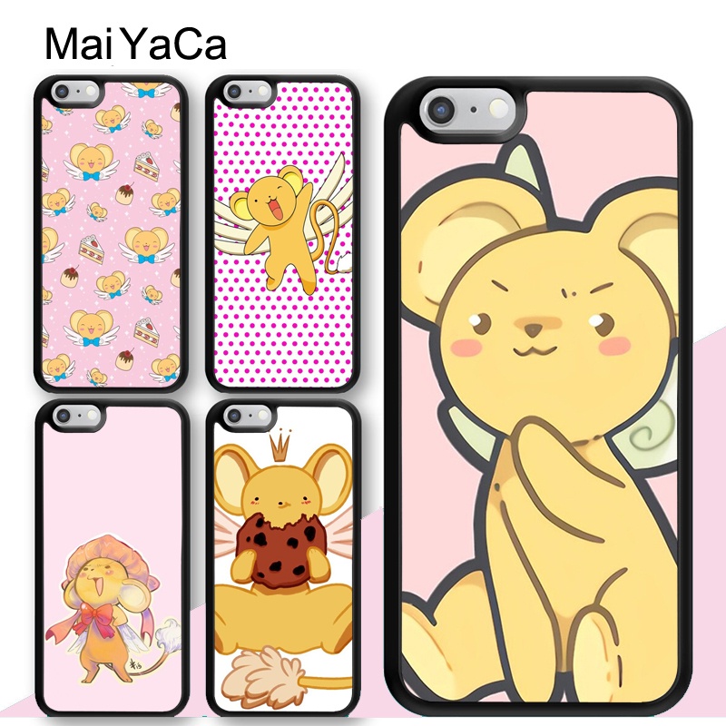 Cute Kero Pattern Cardcaptor Sakura Phone Case For iPhone 13 12 14 Pro ...