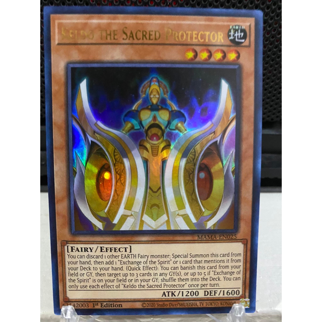 Keldo the Sacred Protector - MAMA-EN025 - Ultra Rare 1st Edition ...