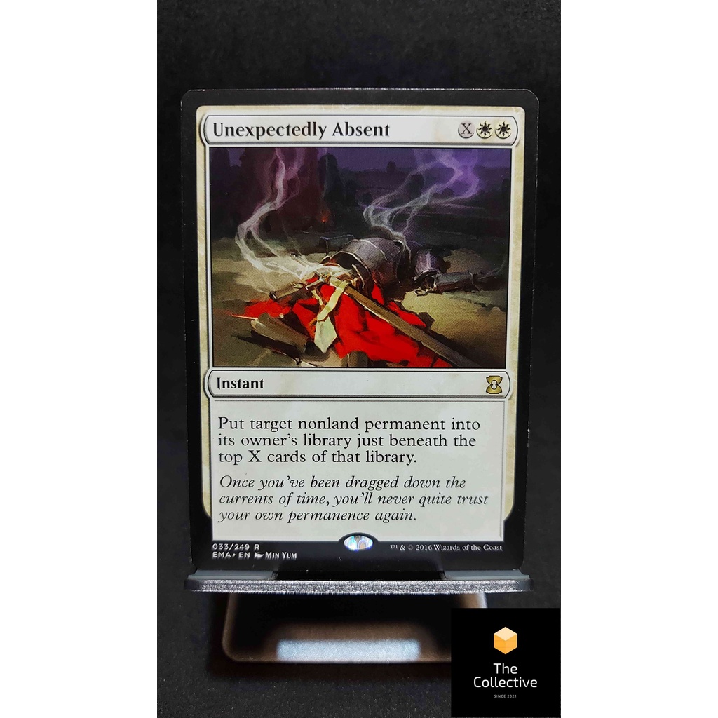 Magic the Gathering - MTG Card Game - Unexpectedly Absent - EMA [WHITE ...