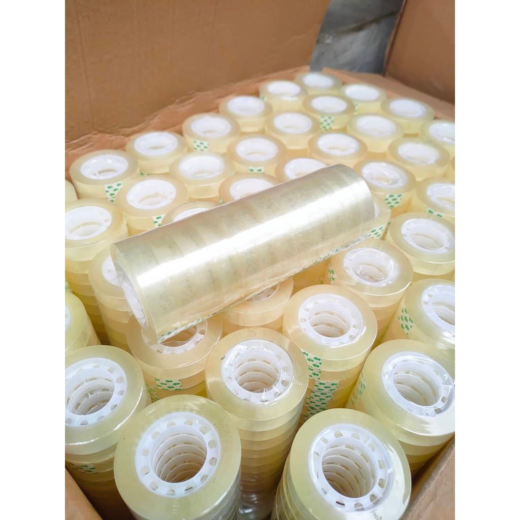 Stationary tape clear 1/2 inch x 30 meter 1pck/12pcs high quality tape ...