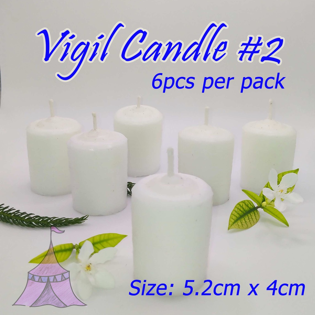 Vigil 2 Candle 6pcs per pack | Shopee Philippines