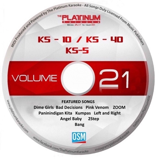 Platinum CD FOR KBOX 2 / KS-40 / JUNIOR 2 / KS-10 / KS-5 / JUNIOR LITE ( NOT A UNIVERSAL ...