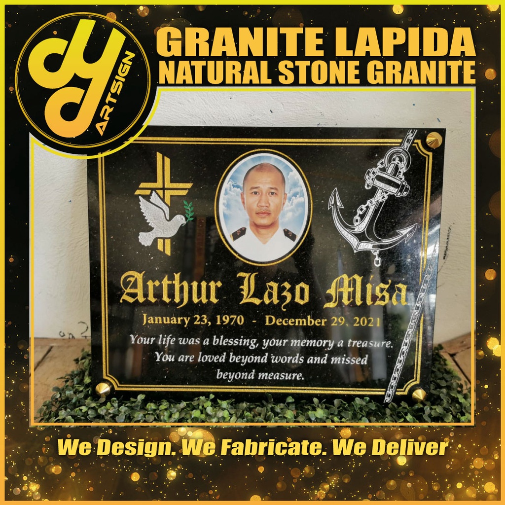 DYD ℠ • Natural Granite Lapida Slab - 40cm x 50cm (STANDARD) | Shopee ...