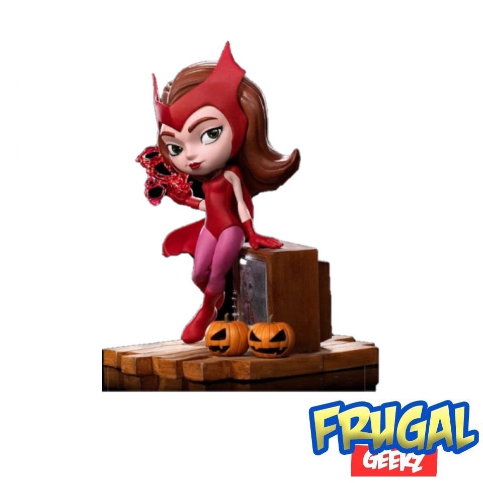 Minico WandaVision WANDA HALLOWEEN 7" Statue by Iron Studios | Shopee ...