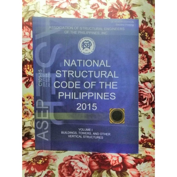Natural Structural Code of the Philippines 2015 Volume 1 | Shopee ...