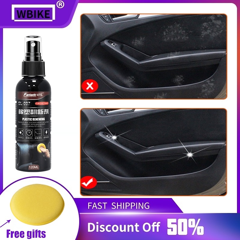 Wbike Car Plastic Restorer Coating Agent Rubber And Retreading Spray ...