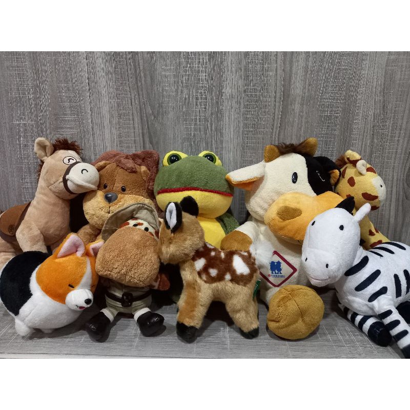 NICI Safari Everland Aurora Miyoni Stuffed animals lion owl horse ...
