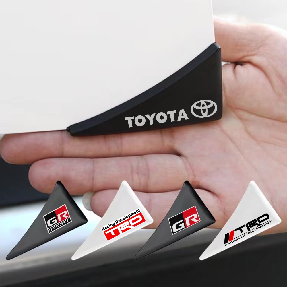 Toyota GR TRD Car Door Corner Protection Sticker Anti Collision Scratch ...