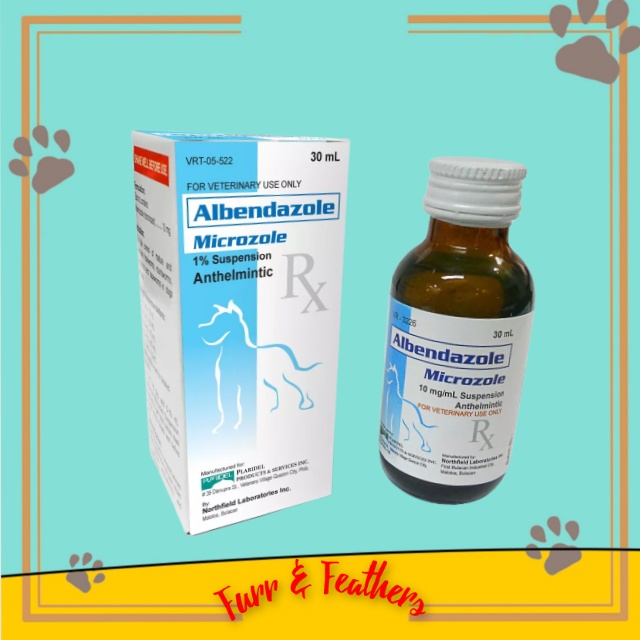 MICROZOLE 10mg/mL Oral Suspension Anthelmintic [furr & feathers ...
