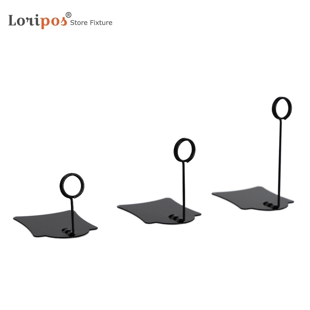 10pcs 5/10/15cm Desk Name Card Clip Pop Metal Sign Price Tag Price ...