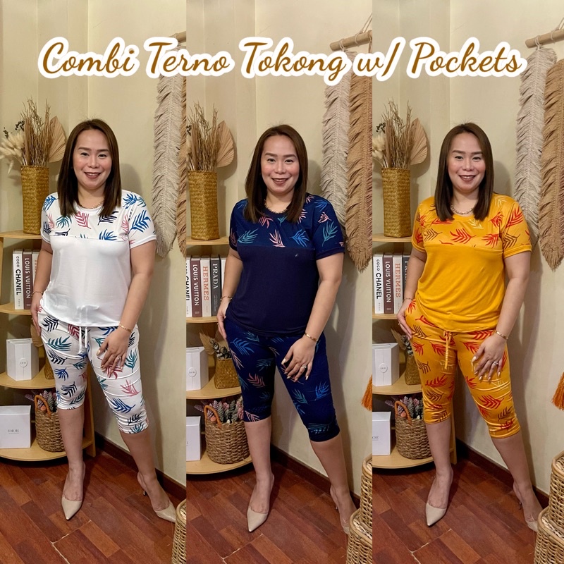 CHECKERED COMBI TERNO TOKONG W/ POCKETS | RITCHROXRTWSHOP | Shopee ...