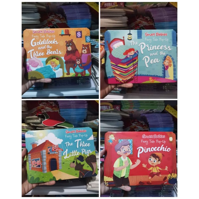 SMART BABIES FAIRY TALE POP-UP BOARDBOOKS | Shopee Philippines