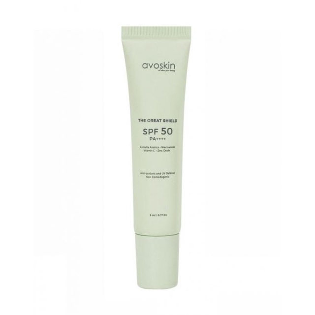 Avoskin The Great Shield Sun-Essence SPF 50 PA++++ (5ml) | Shopee ...