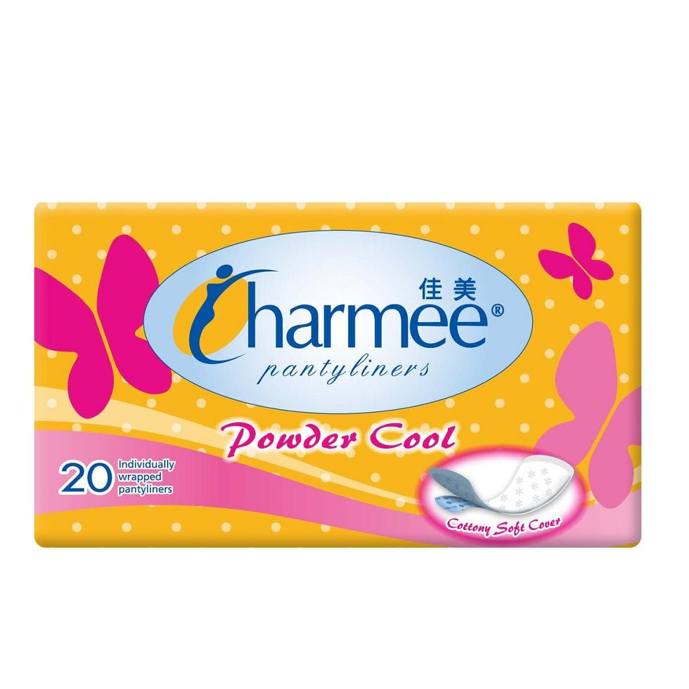Charmee Pantyliner 20s Powder Cool 160mm | Shopee Philippines