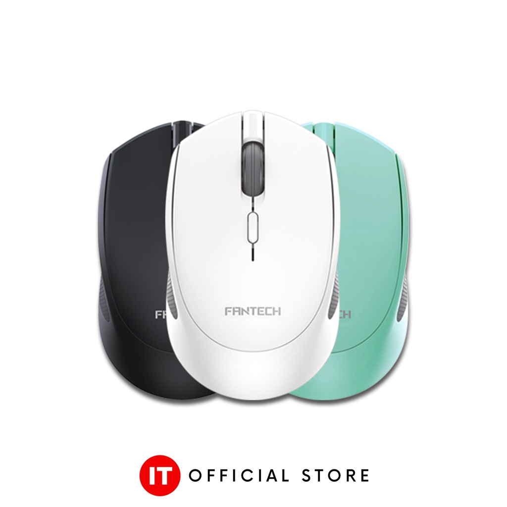 Fantech W190 Wireless Office Mouse - Ambidextrous Silent Click ...