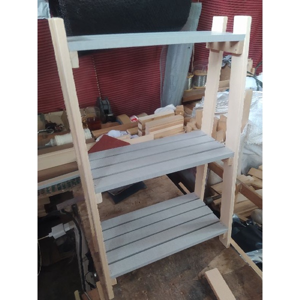 wooden table top rack | Shopee Philippines