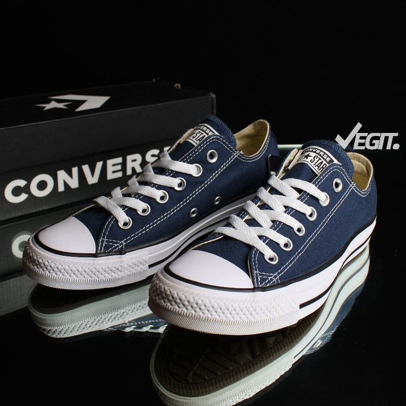 Converse All Star Ox Navy White | Shopee Philippines
