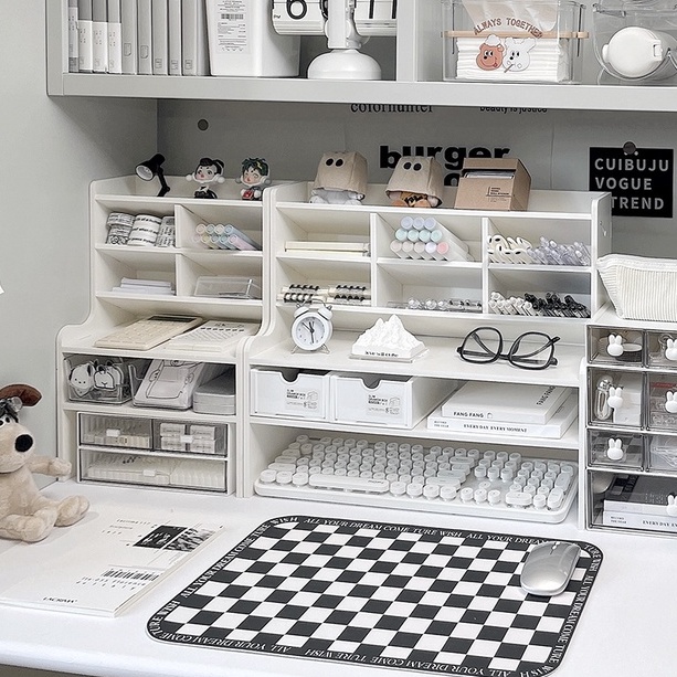 Storage Box Makeup Organizer Desktop Organizer Large Capacity Cosmetic ...