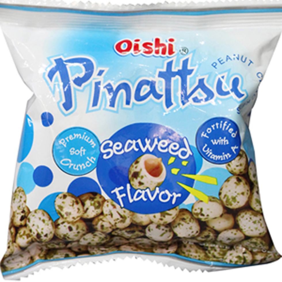 Oishi Pinattsu Peanut Cracker Seaweed Flavor 32g | Shopee Philippines