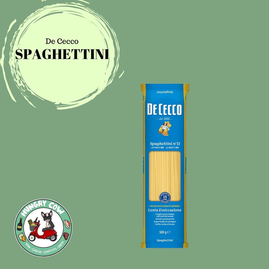 Spaghettini no 11, De cecco 500g Imported from Italy | Shopee Philippines
