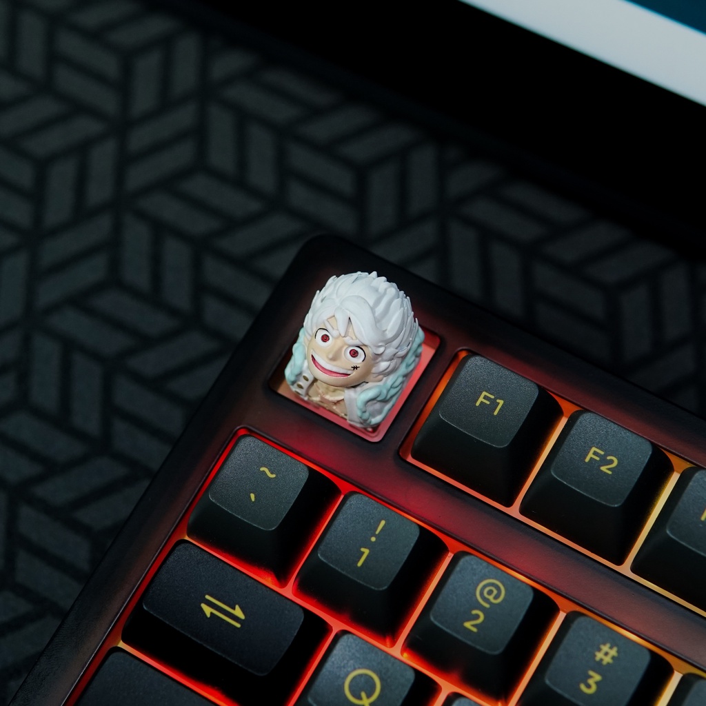 One Piece Luffy Gear 5 artisan keycaps 3d printed | Shopee Philippines