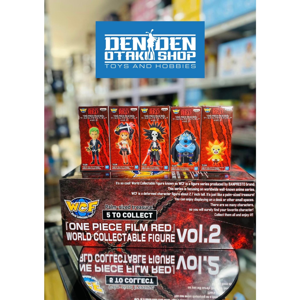 Authentic World Collectable Figure One Piece FILM RED World Collectable Figure Vol. 2 Individual ...