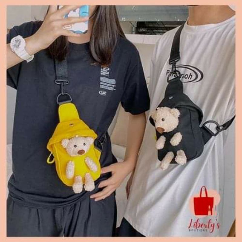Cute Chest Bear Bag. | Shopee Philippines