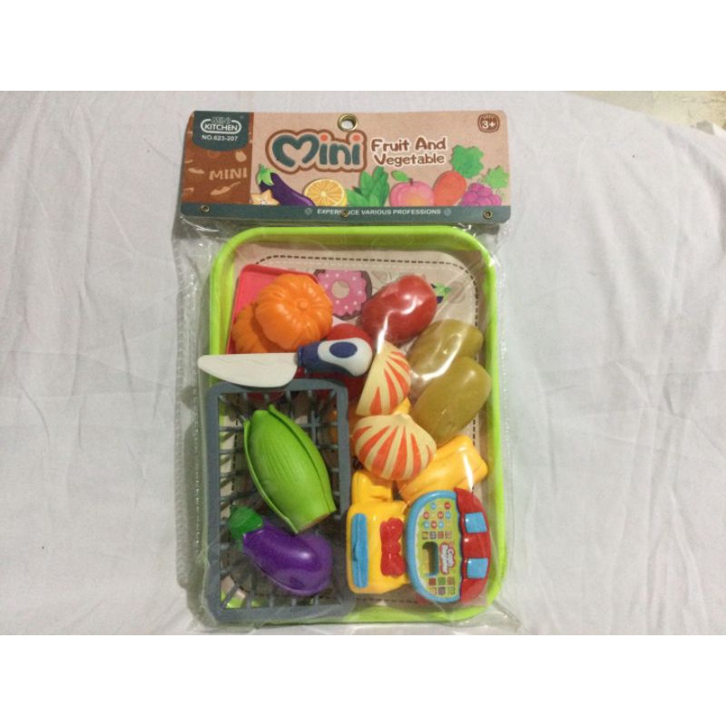 mini vegetable pretend toys (3+ages) | Shopee Philippines