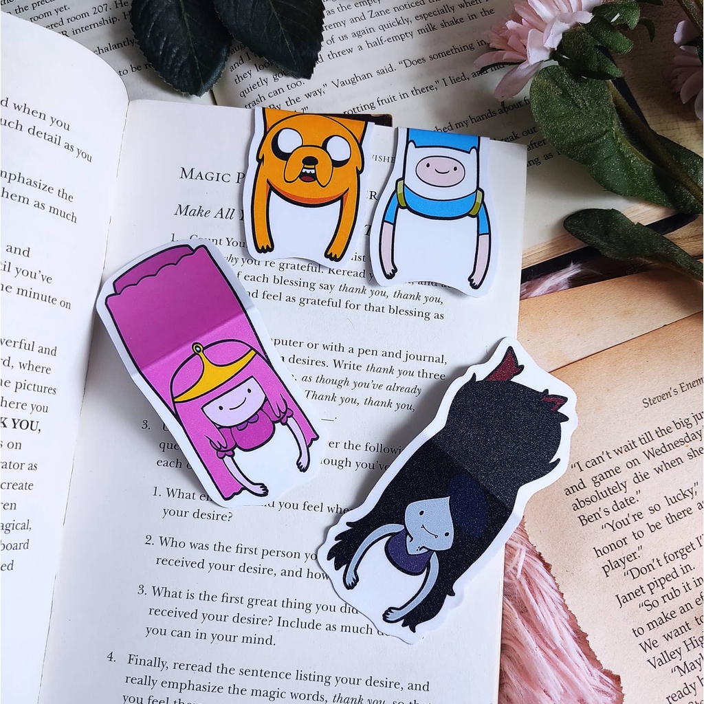 Adventure Time Magnetic Bookmarks | Shopee Philippines