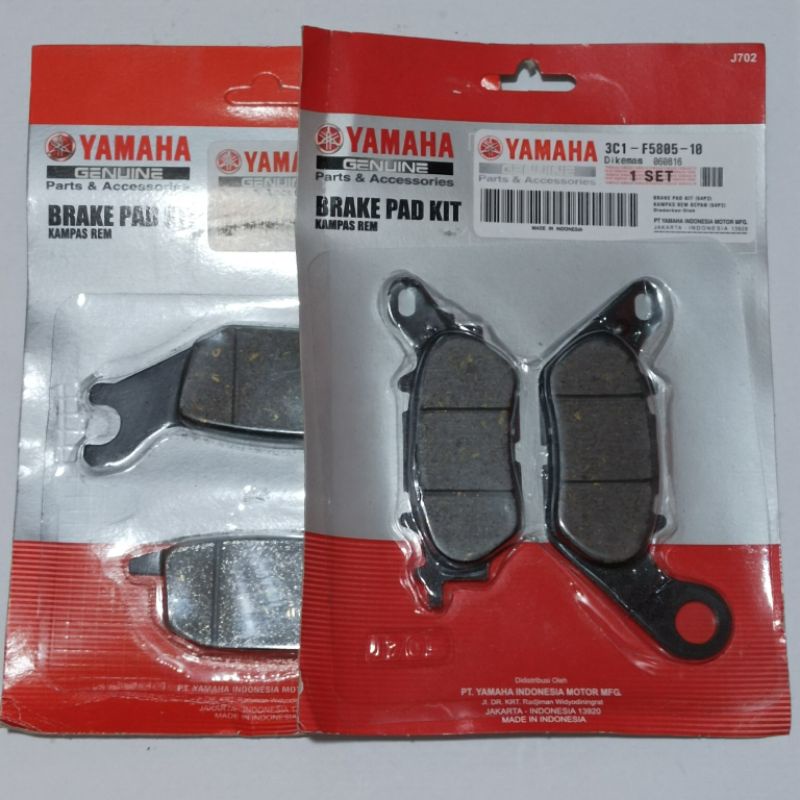 BRAKE PAD DISC PAD YAMAHA TFX150 R15 V2 SNIPER155 SNIPER 135MX FRONT