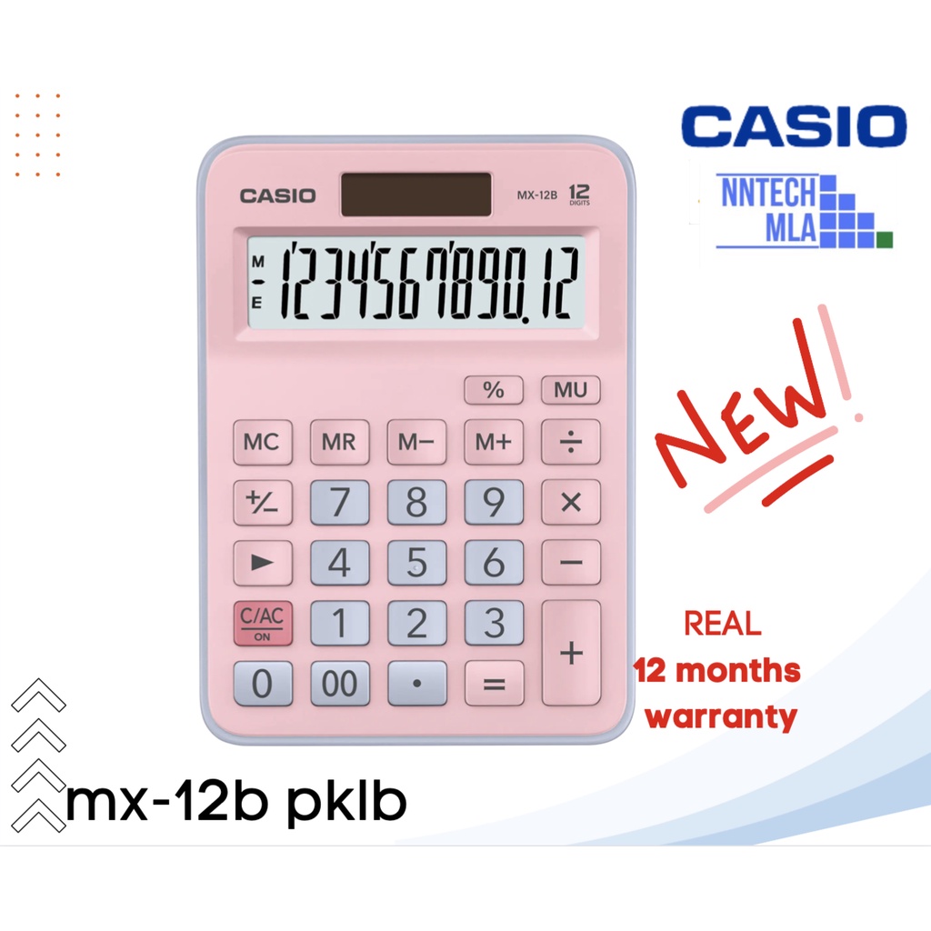 CASIO MX12b PKLB COLORWAY | Shopee Philippines