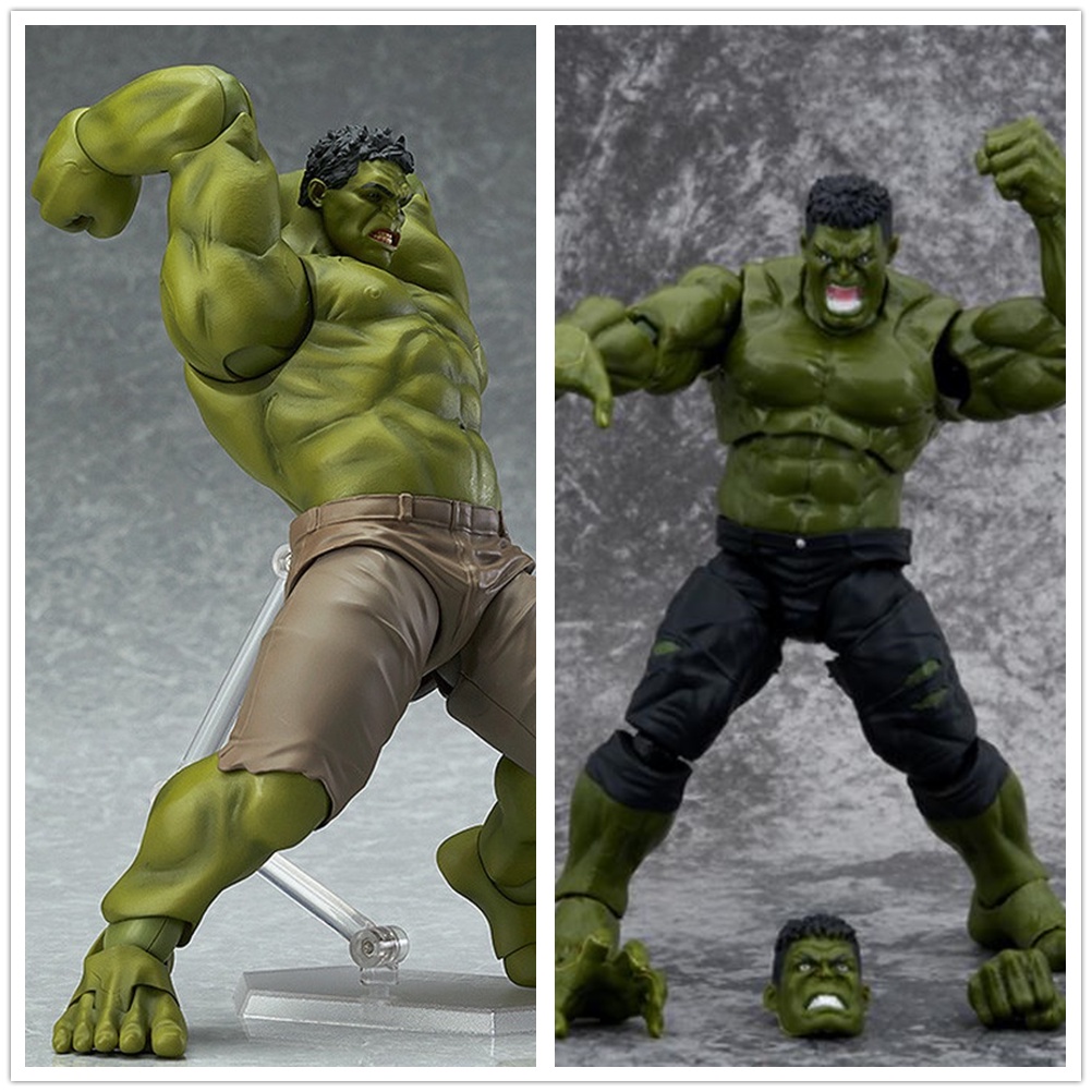 Figma 271 Marvel Avenger Super Hero SHF Hulk 17cm PVC Action Figure ...