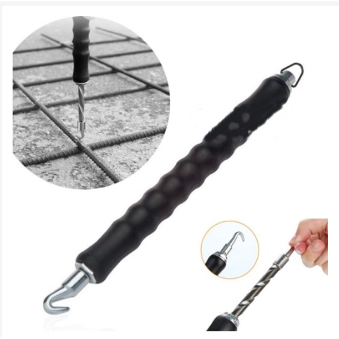 Rebar hook rebar tie stringer concrete wire stranding tool rubber ...